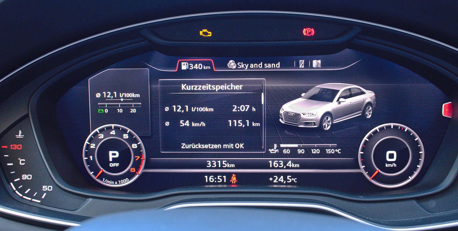 2015_Audi_A4_B9_2.0_TFSI_quattro_S_line_virtual_cockpit — Cars Cruise ...